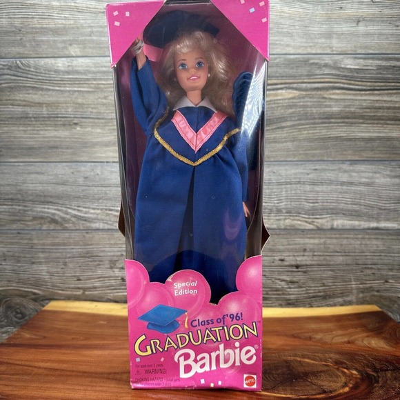 Mattel | Toys | Mattel Barbie Class Of 996 Graduation Blonde New Nib ...